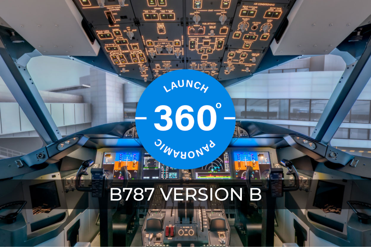 B787 Simulator, Dreamliner Cockpit, Wide-Body FTD | FDS